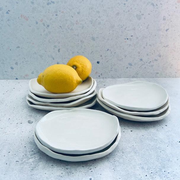 Pebble side plates – ZAN CERAMICS